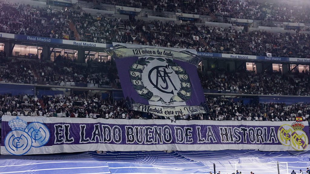 Tifo Real Madrid – Liverpool – FansRMCF